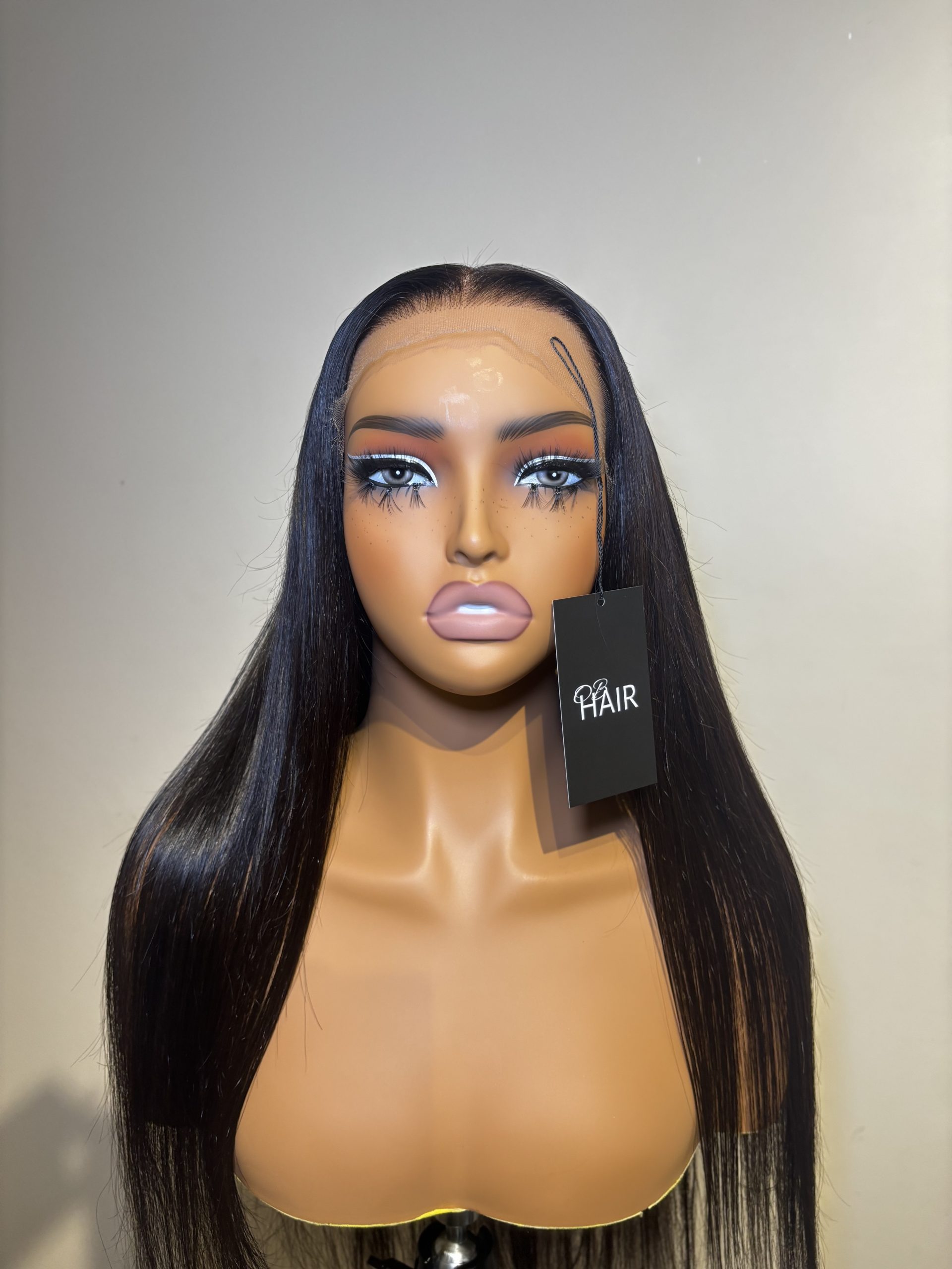 Exquisite Straight Wig - Off Back with Fast Shipping
